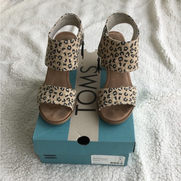 Toms | Shoes | Toms Majorca Cutout Heeled Sandals | Poshmark